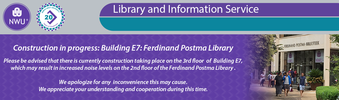 Library and Information Service (LIS) | North-West University